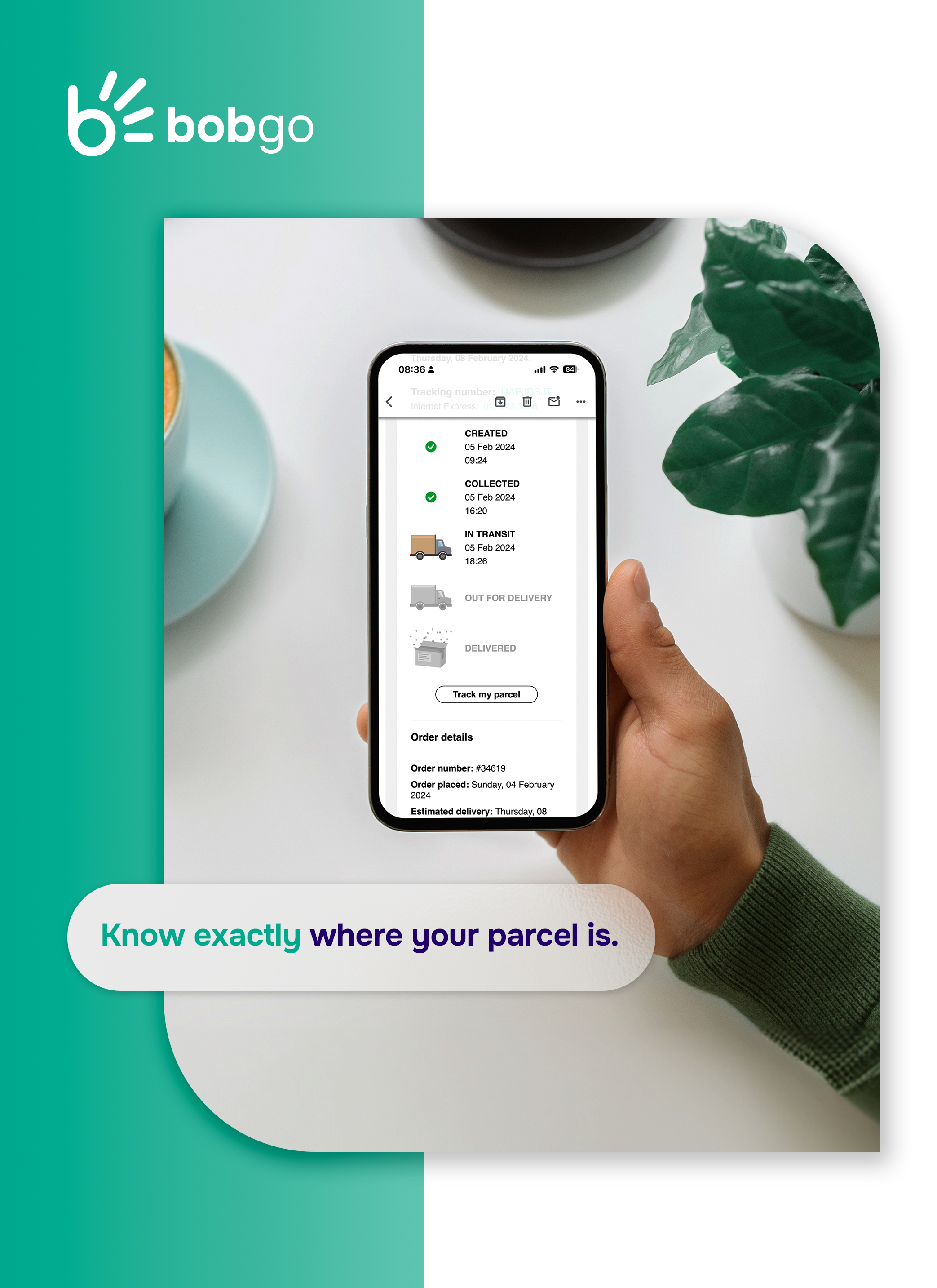Bob Go - Track my parcel
